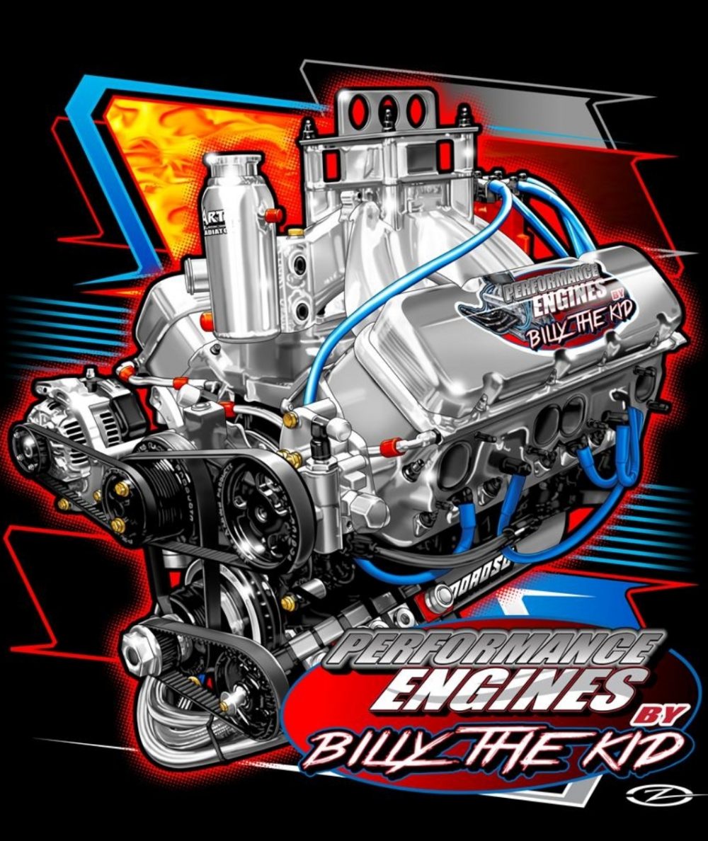 BTK DryBlend T-Shirt - Performance Engines